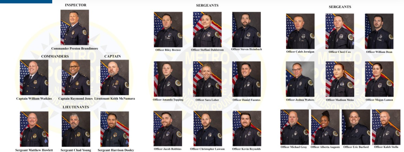 Chief John Drake Announces the Promotion of 26 MNPD Veterans to New ...